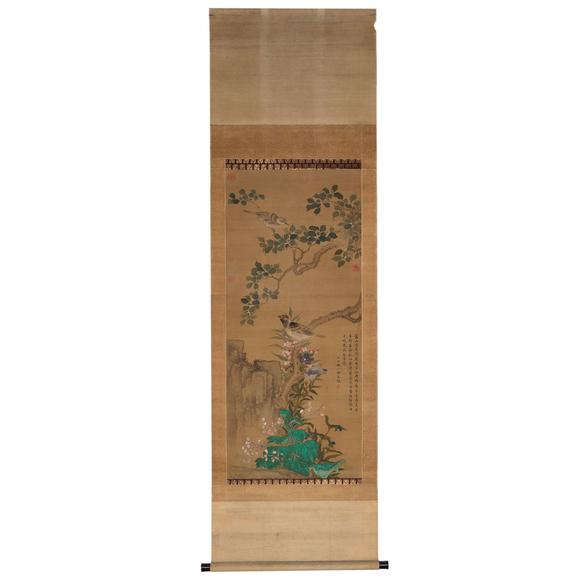 Qing Dynasty, ZOU YI GUI, Flowers and Birds_Qing Dynasty, ZOU YI GUI ...