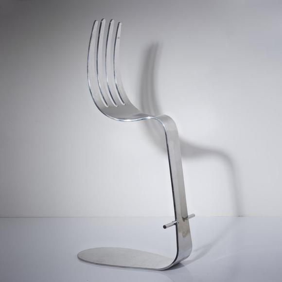 YONEL LEBOVICI, LES DESSOUS DE TABLE CHAIR, 1992_YONEL LEBOVICI, LES ...